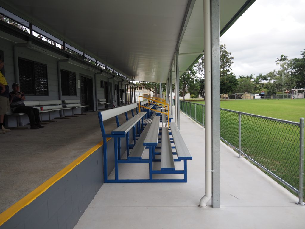 Caulfield 3 Tier Premium Spectator Stand – Aluminium Seating Specialists
